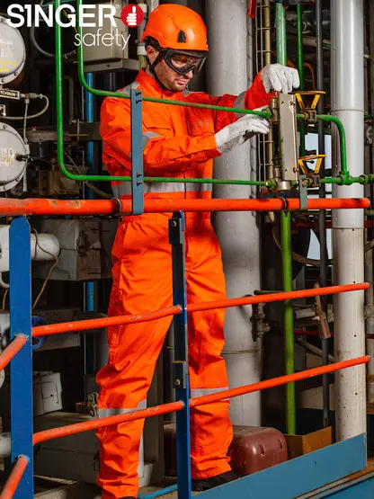 COMBINAISON MULTI-RISQUES FR ORANGE 280 G/M² M PU/PIECE | CODALEC GABON